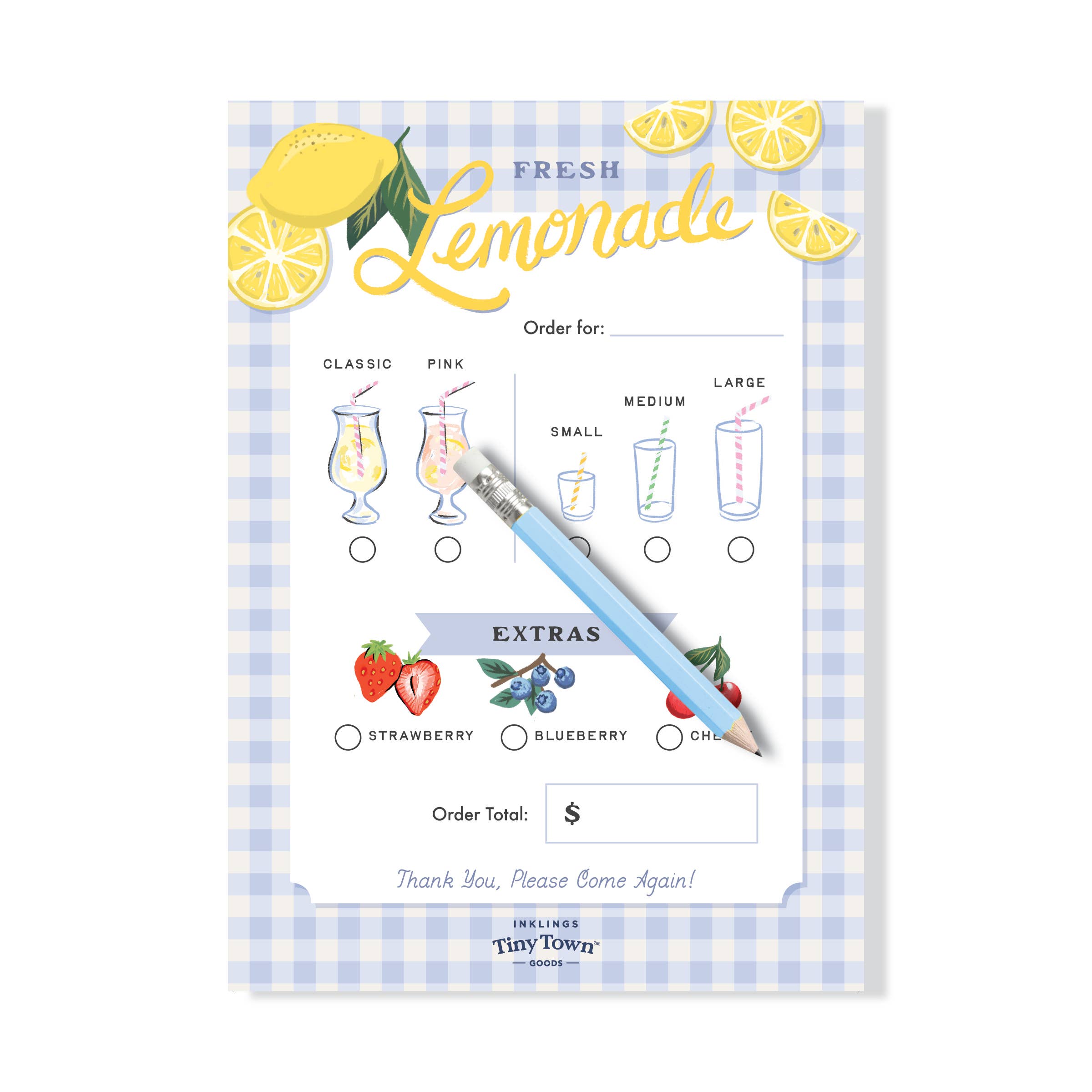Inklings Tiny Town™ Play Notepad - Lemonade Stand – Greenstar Paperie