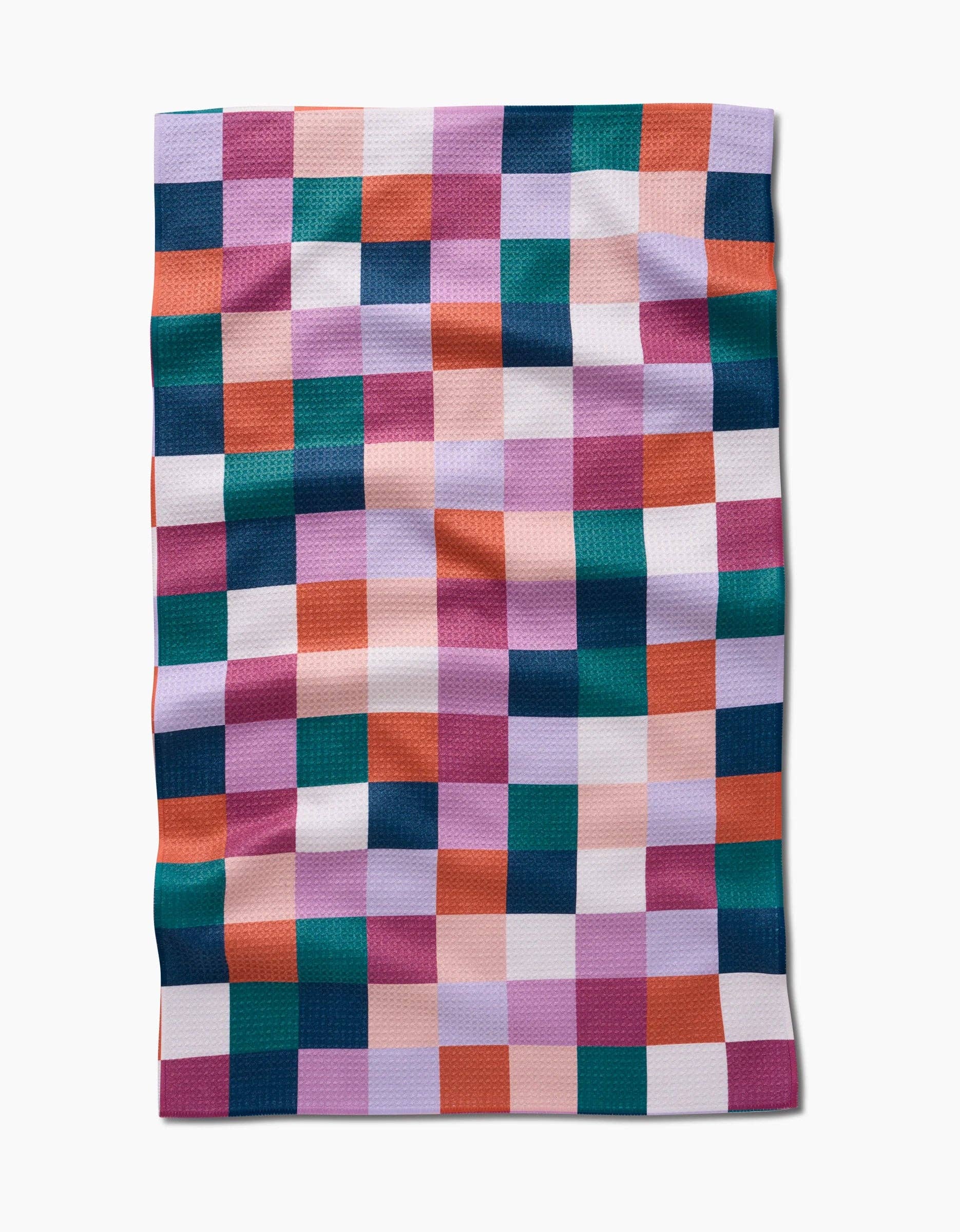 Colorful Checkers Tea Towel – Greenstar Paperie