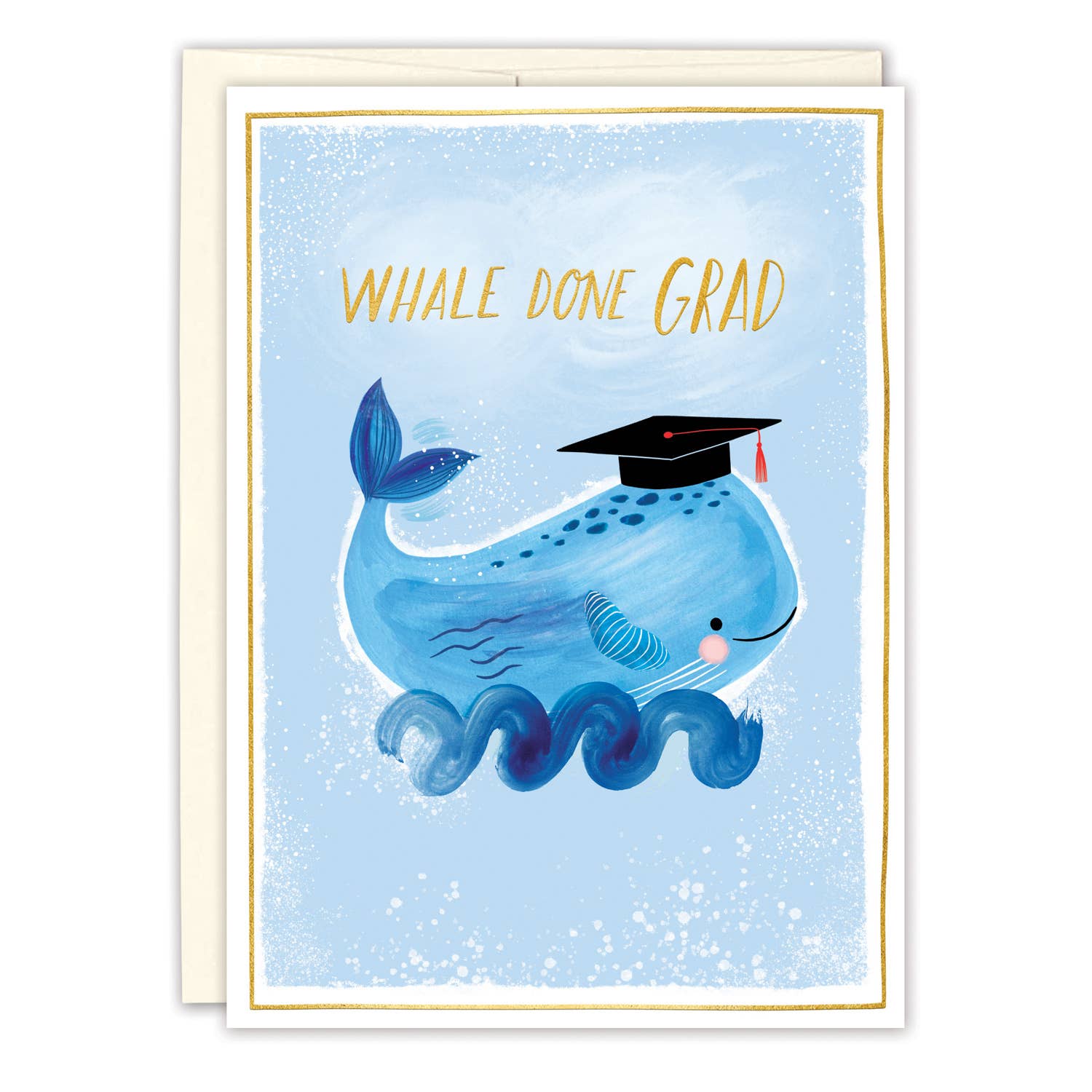 Whale Done Graduation Card – Greenstar Paperie
