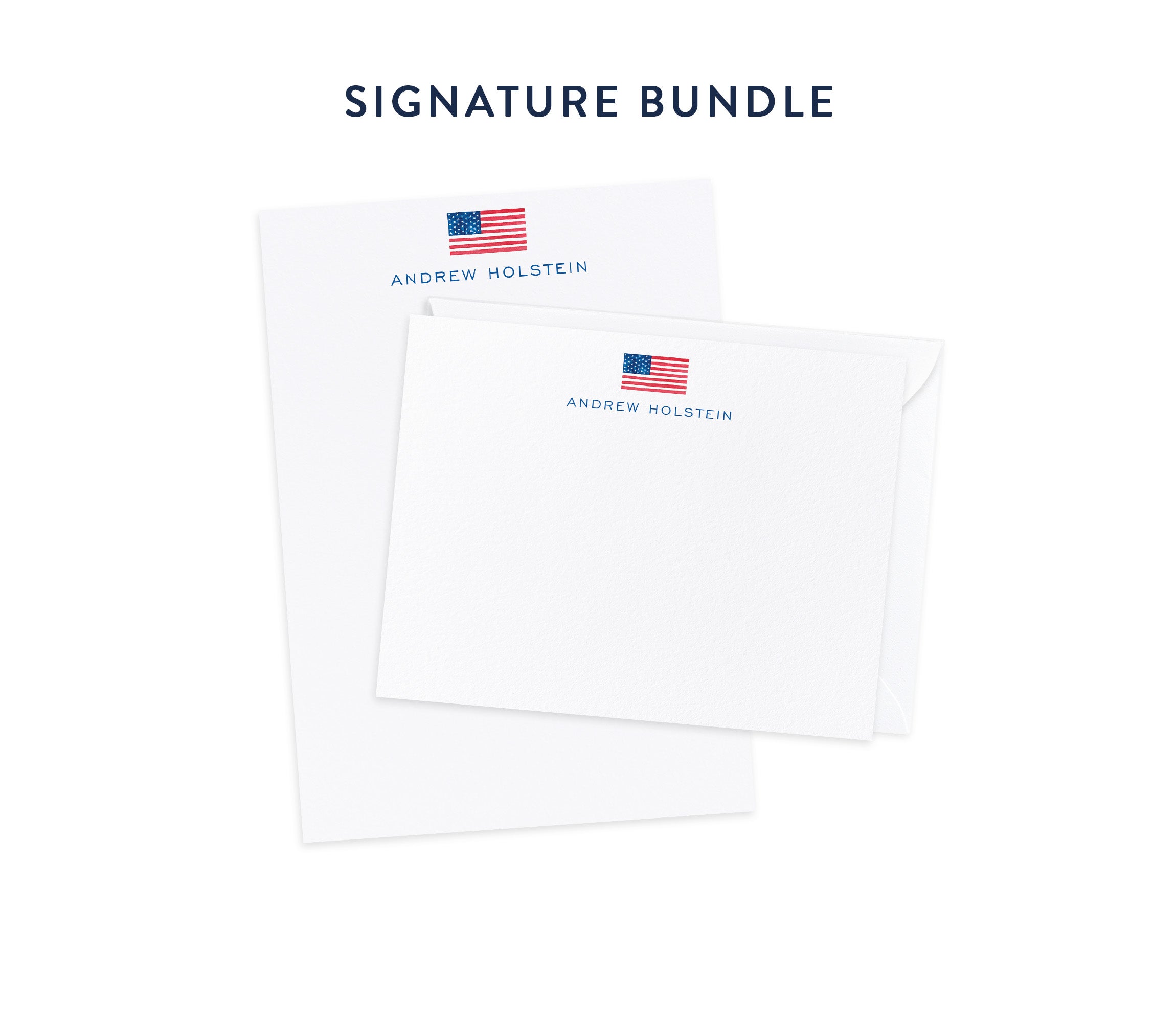 Men's Flag Stationery Bundle – Greenstar Paperie
