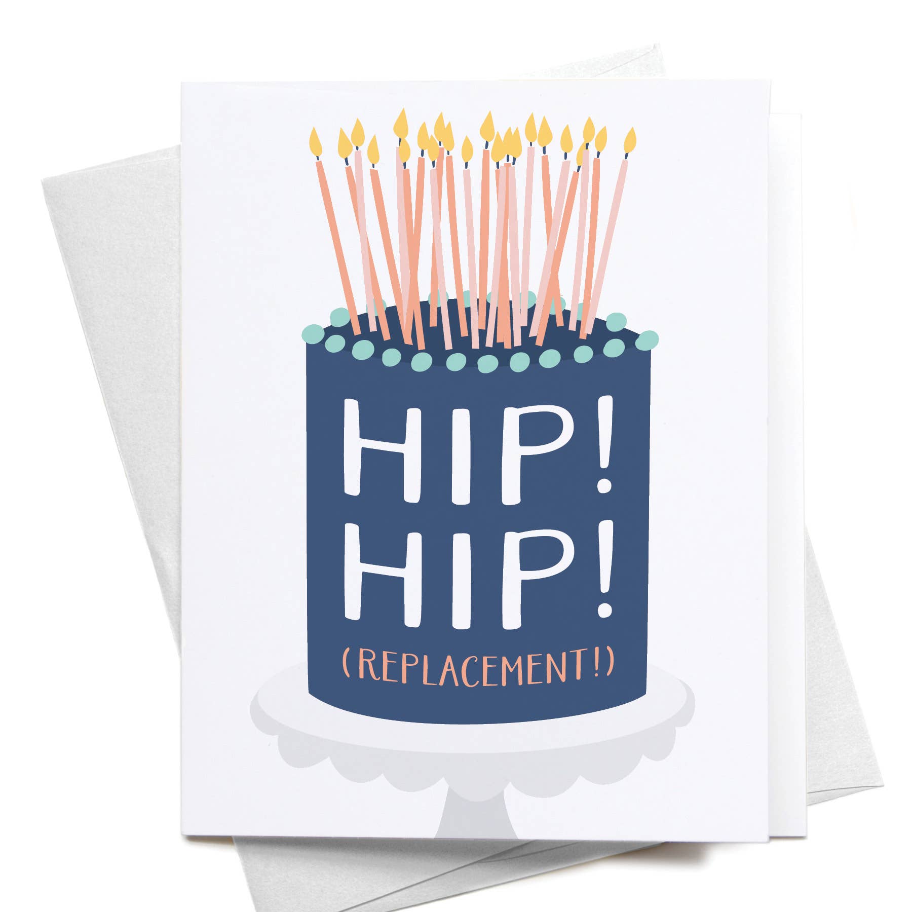 Hip! Hip! (Replacement) Greeting Card – Greenstar Paperie
