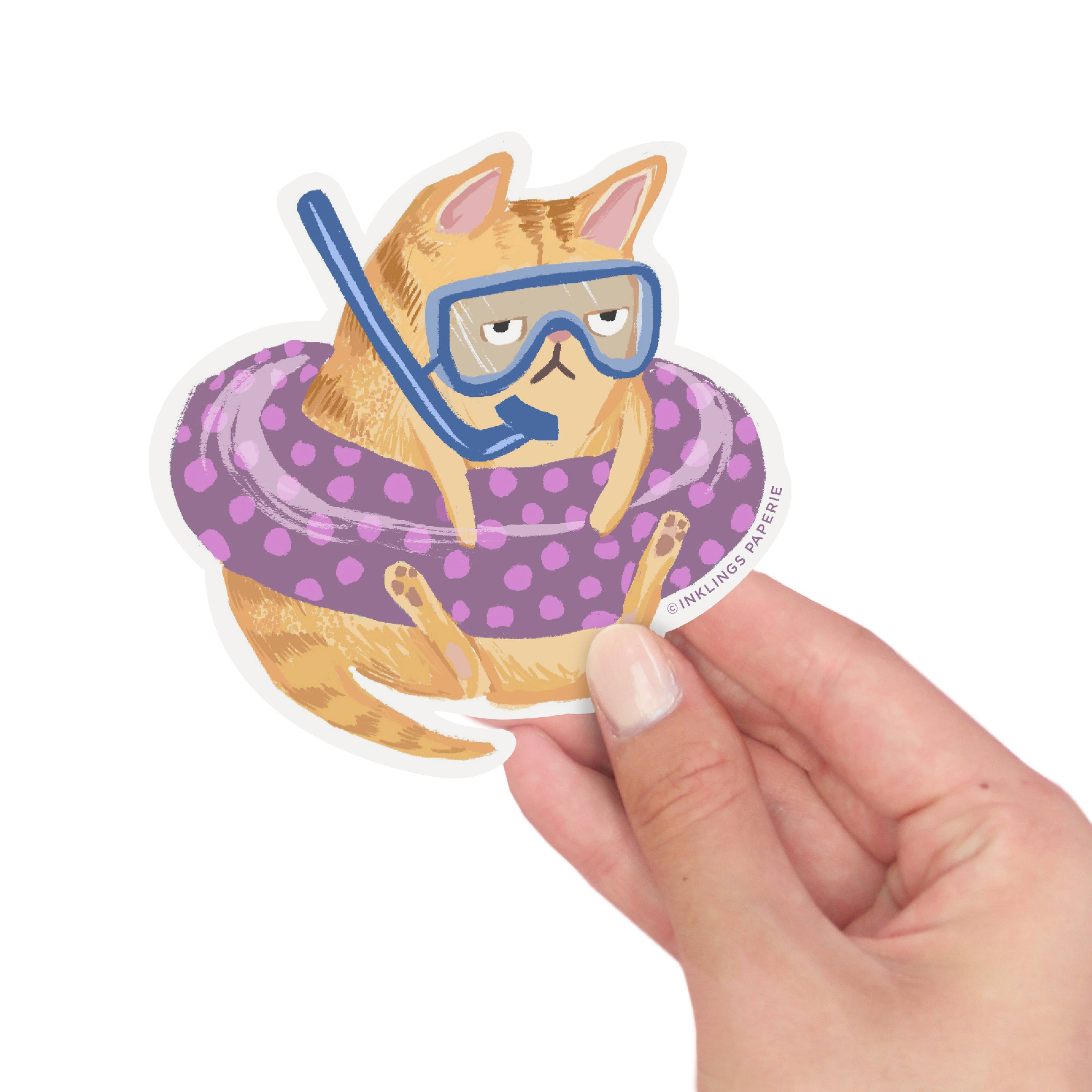 Grumpy Cat Sticker – Greenstar Paperie