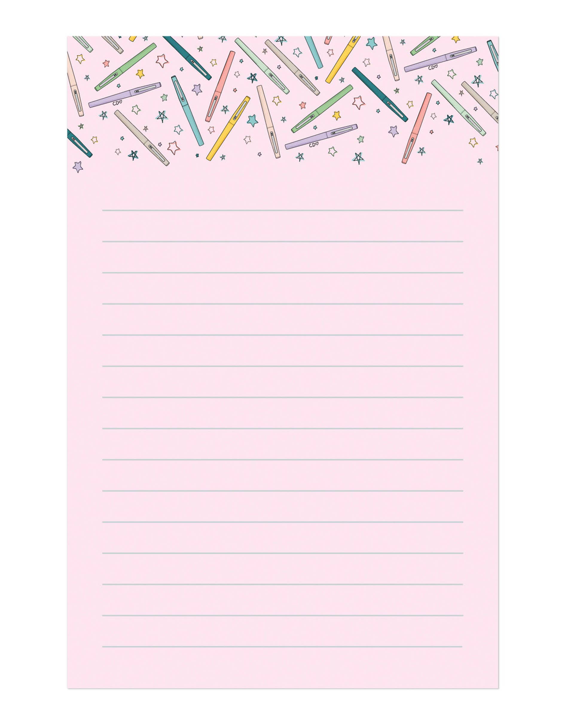 Flair Pens Notepad – Greenstar Paperie