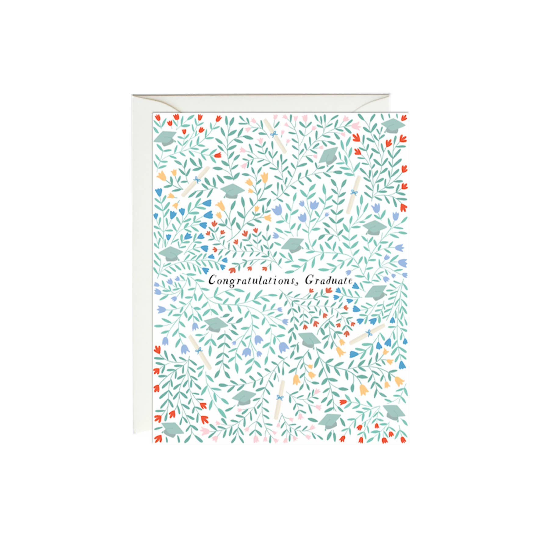 Floral Graduation Card – Greenstar Paperie